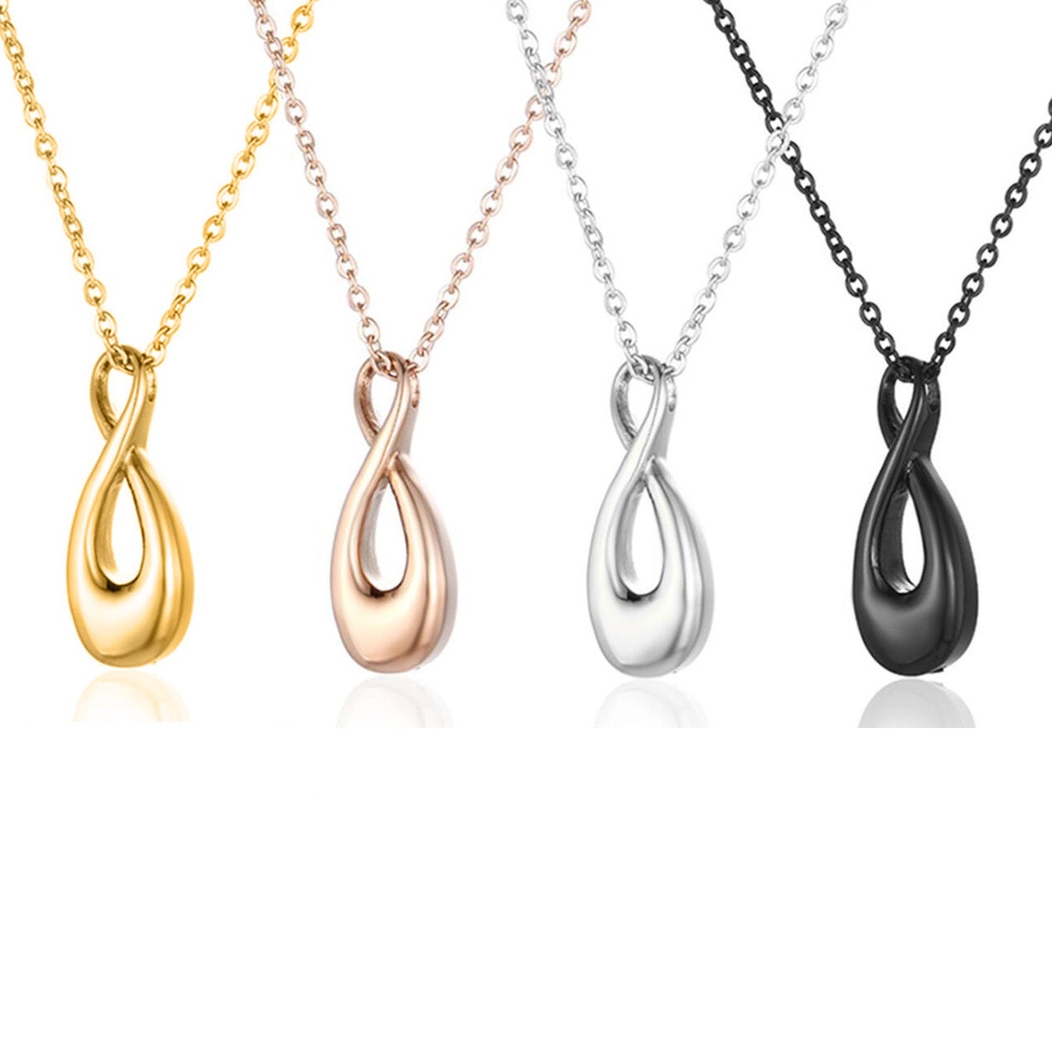 Eternal Infinity Memorial Pendant - Multiple Finishes – Urn Centre ...